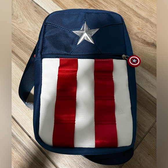 Marvel | Bags | Captain America Marvel Cross Body Bag With Tags | Poshmark